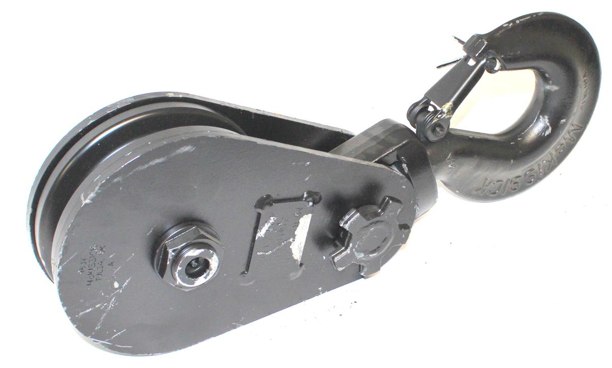 Tackle Snatch Block with Opening Sheave 15 ton Capacity Rigging FMTV MRAP